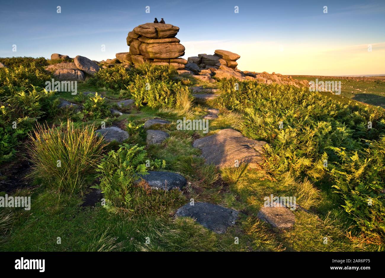 Higger tor peak district hi-res stock photography and images - Alamy