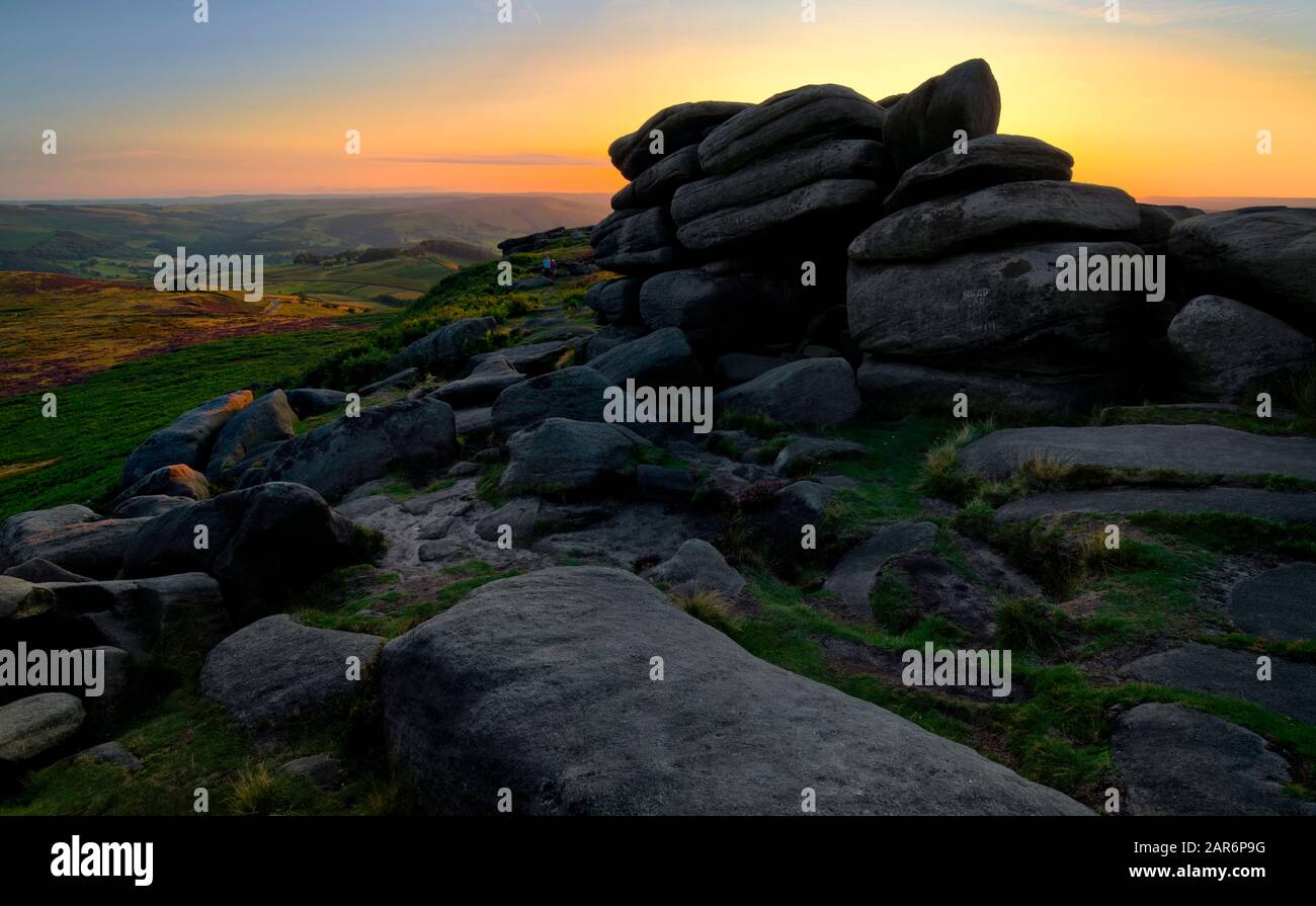 Higger tor peak district hi-res stock photography and images - Alamy