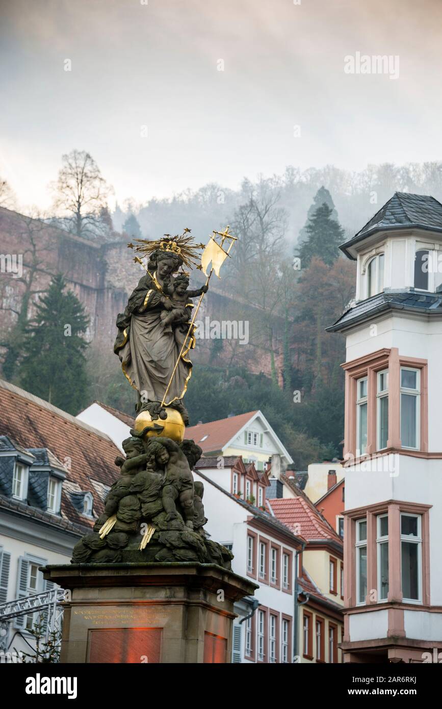 Kornmarket madonna statue hi-res stock photography and images - Alamy