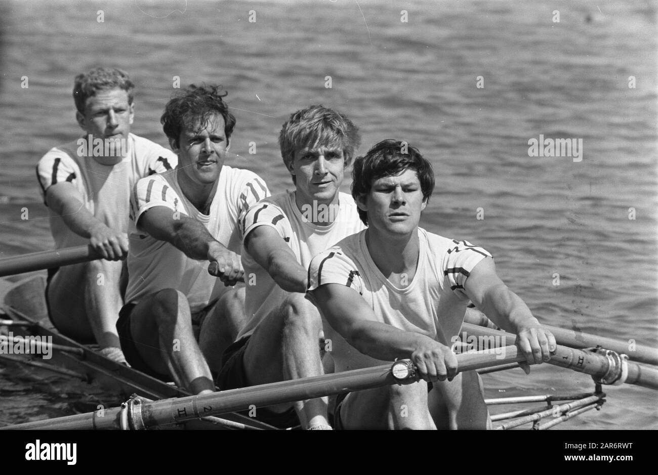 National Rowing competitions at Bosbaan Nereus four without helmsman, v ...