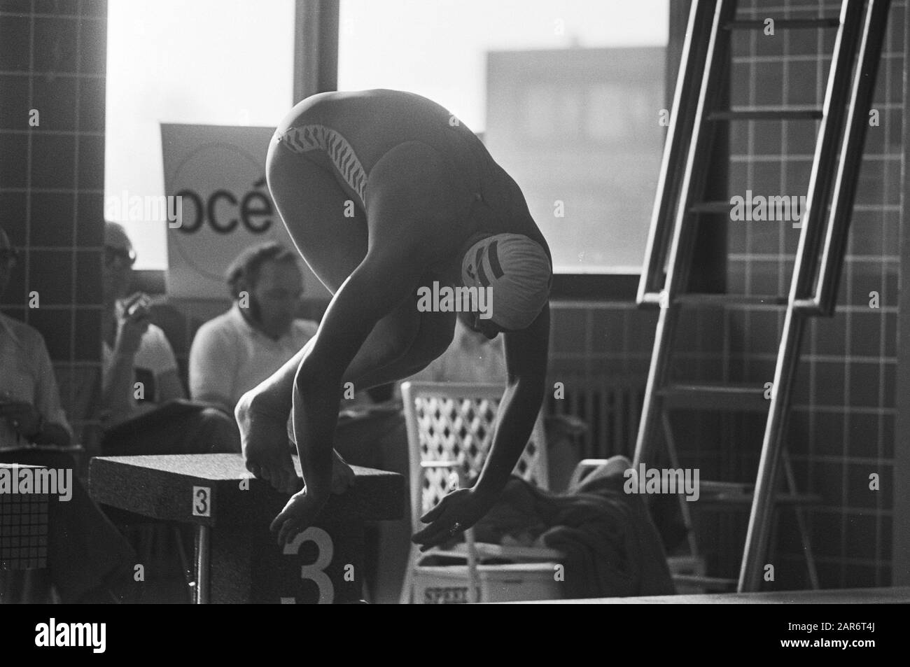 National winter swimming championships Utrecht; Enith Brigitha starts ...