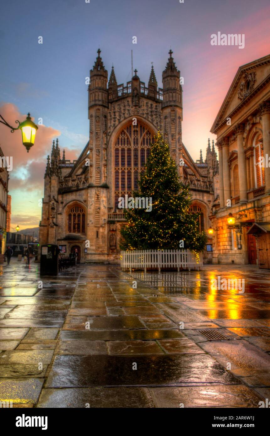 Bath in glorious Autumn colours Stock Photo - Alamy