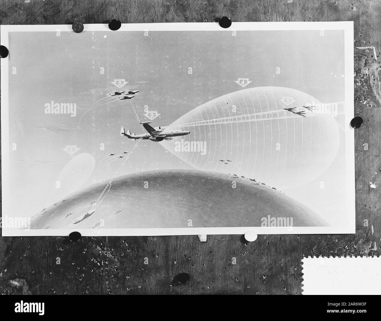 Flying Radar Station Date: August 17, 1955 Stock Photo - Alamy