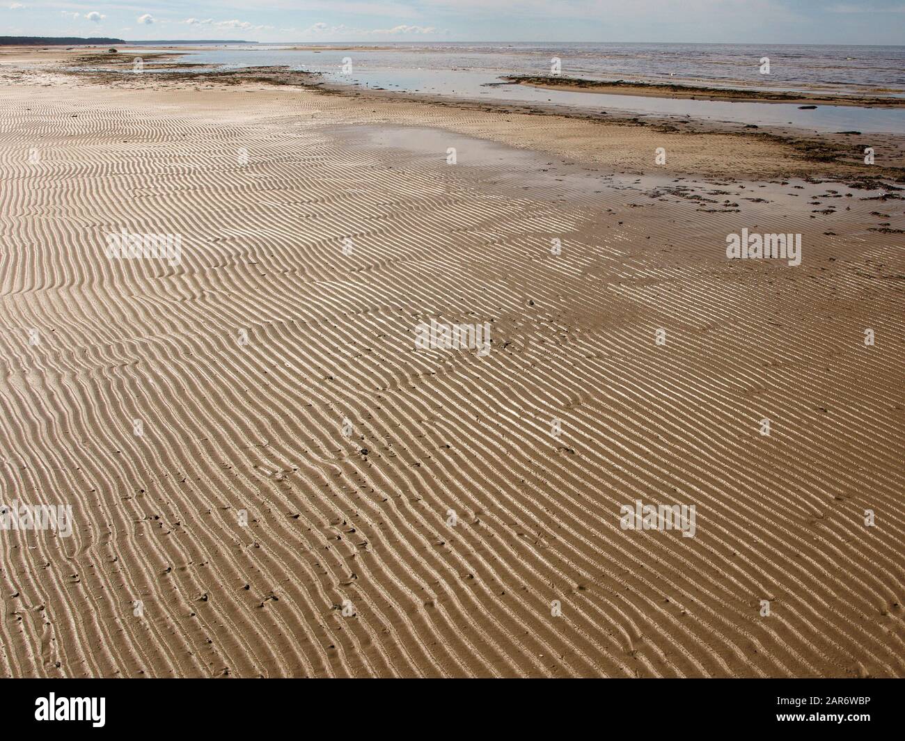beautiful sand texture of wind, water and sand Stock Photo - Alamy