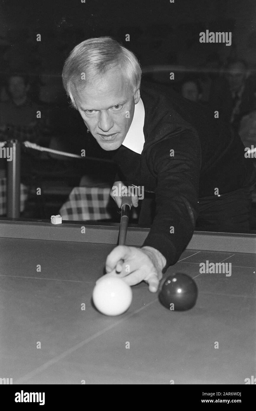 Dutch Billiards Championship anchor frame 47/1 Berkhout Hans Vultink ...