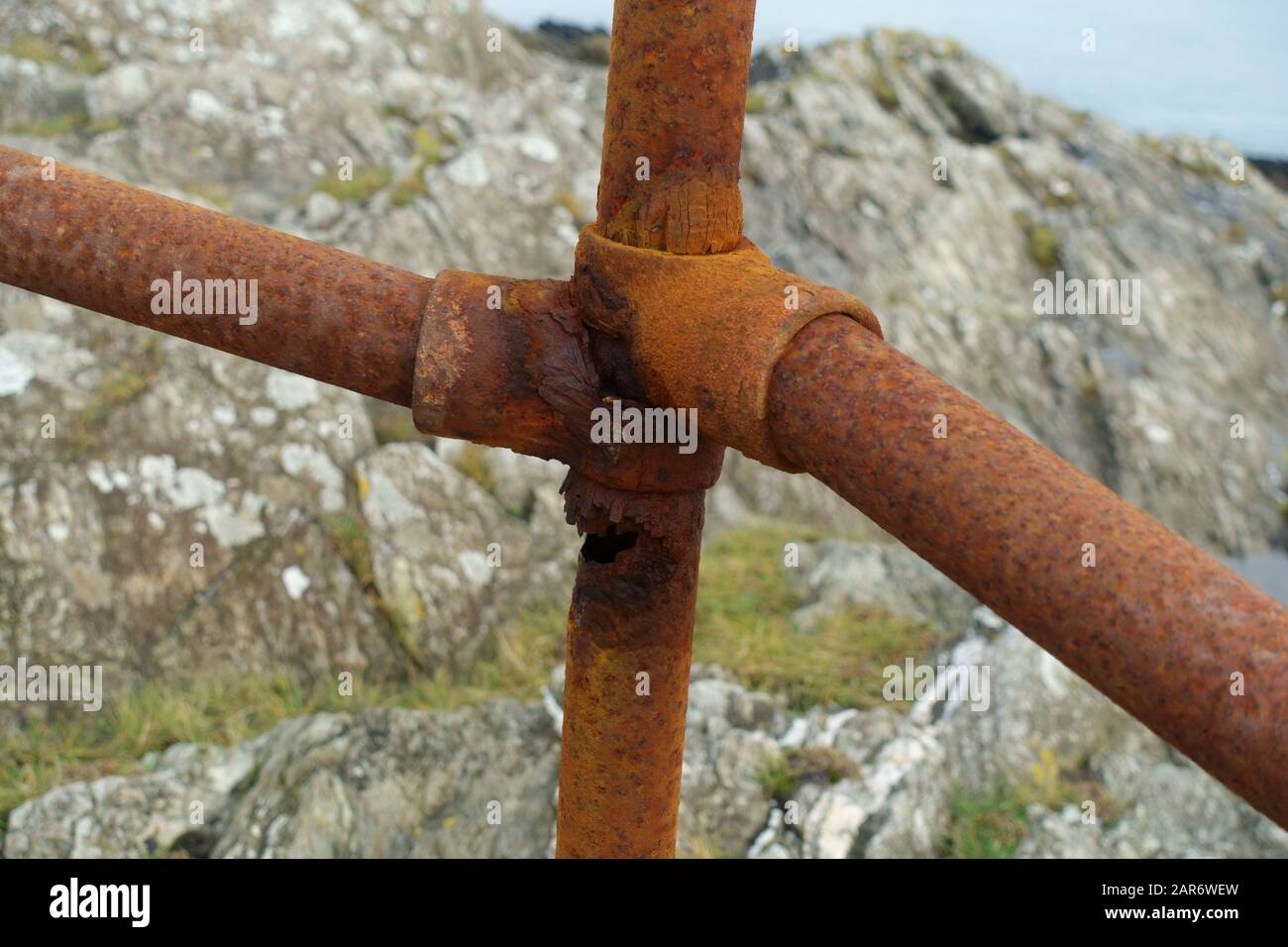 Handrail broken hi-res stock photography and images - Alamy