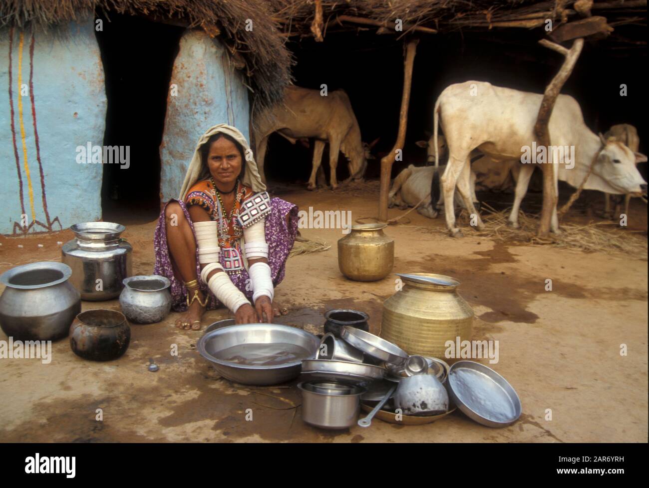 INDIA LAMBADA TRIBAL WOMAN MULATHANDA ANDHRA PRADESH Stock Photo - Alamy