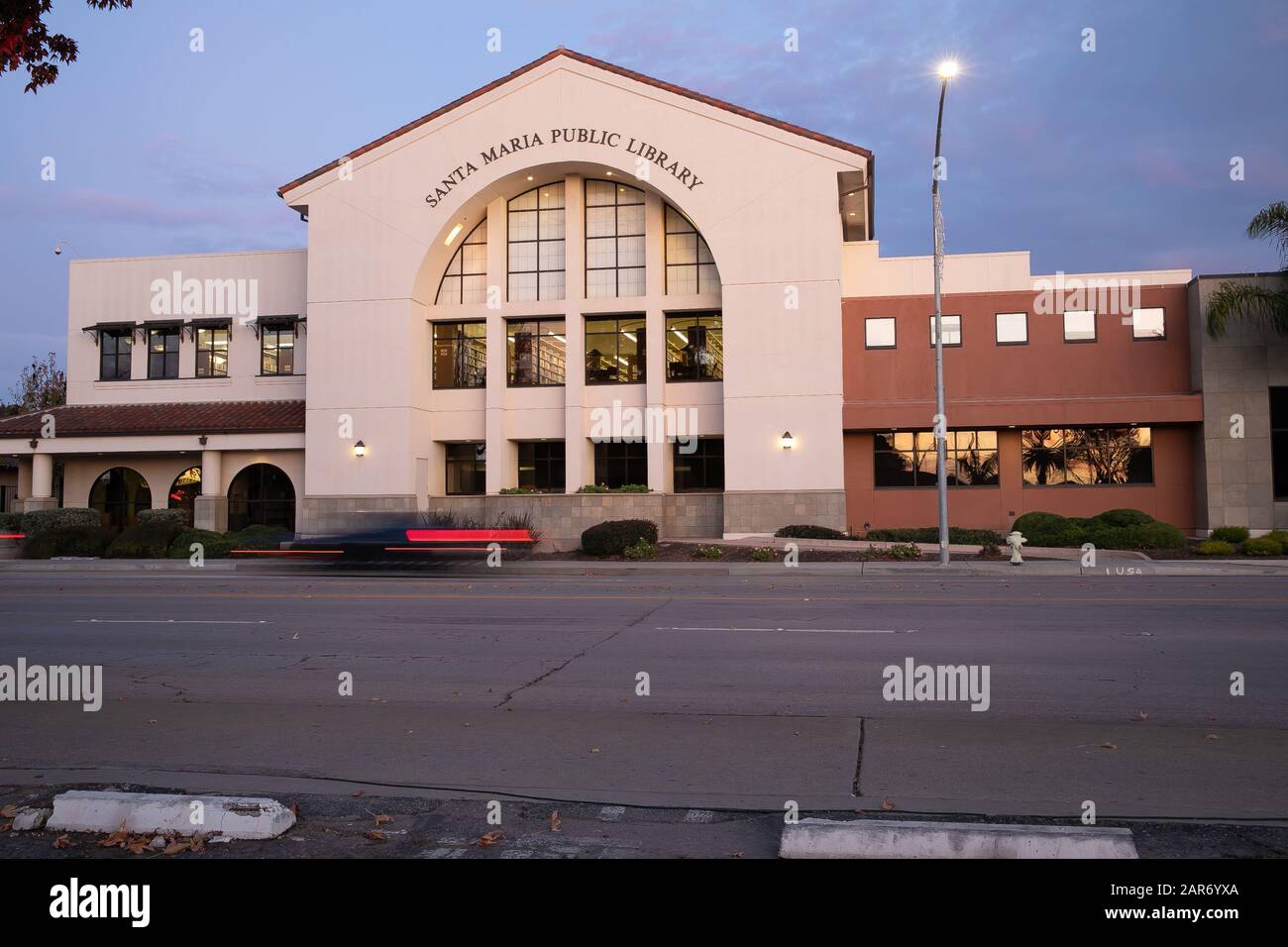 Santa Maria Public Library in California, USA Stock Photo - Alamy