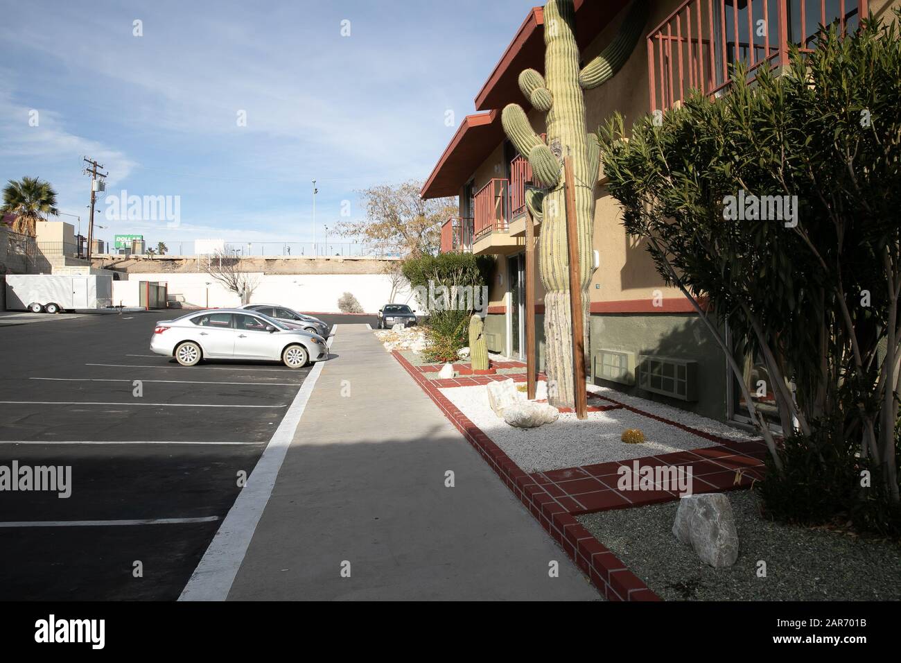 California Inn in Barstow, California, USA which is on the famous and ...