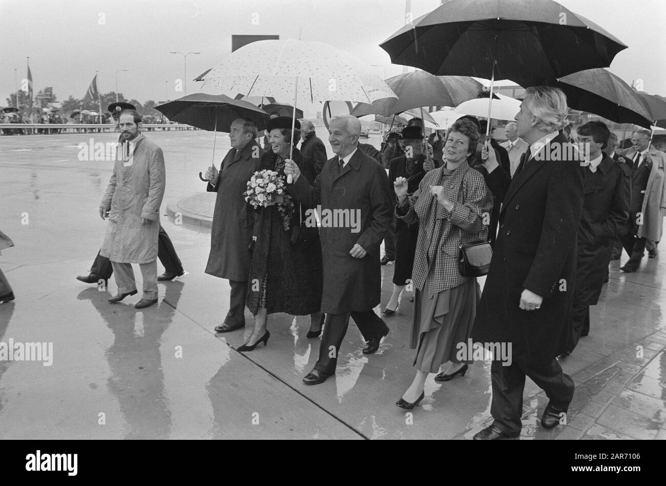 Official commissioning motorway A73/A77 by Queen Beatrix and president ...