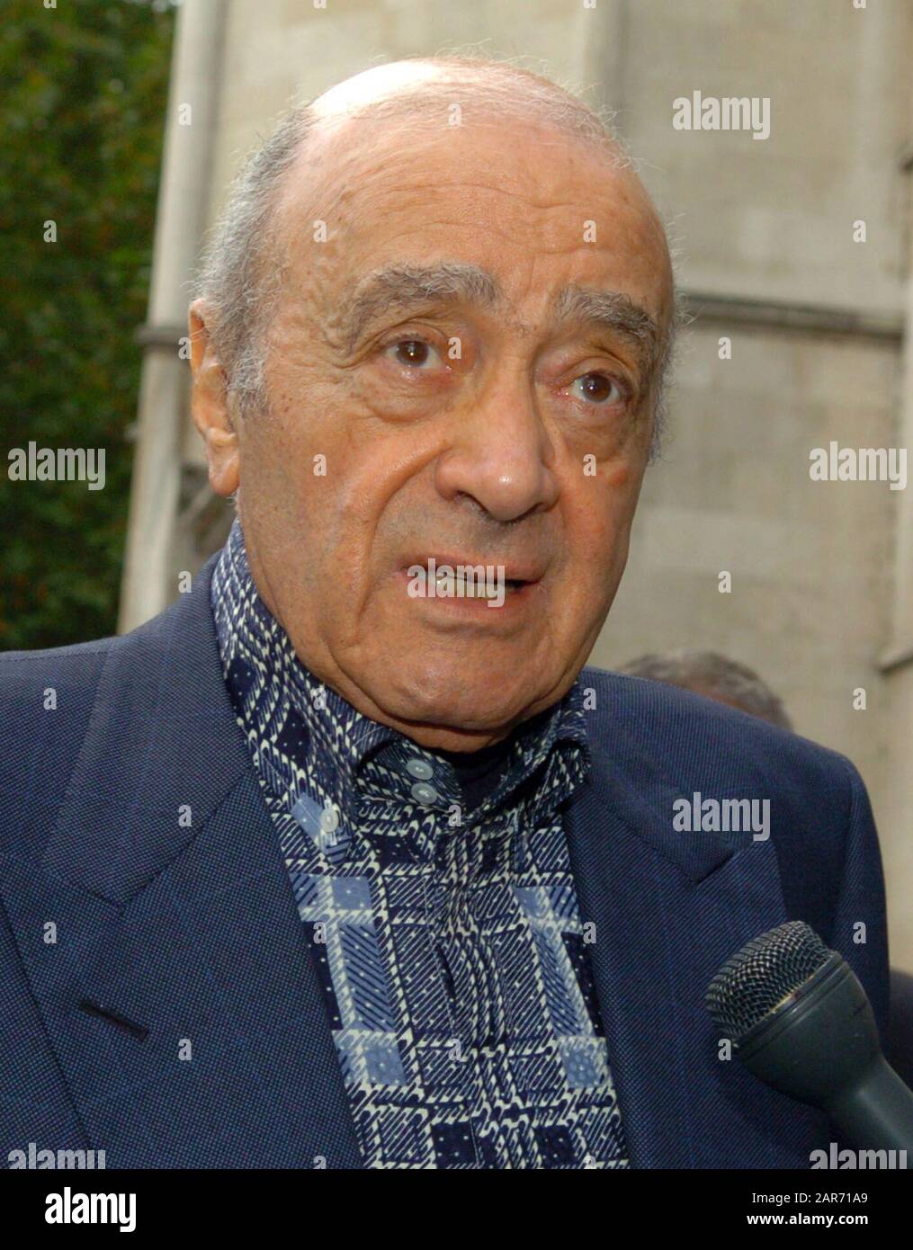 Mohamed Al-Fayed in 2007 appearing at the High Court in London for day ...