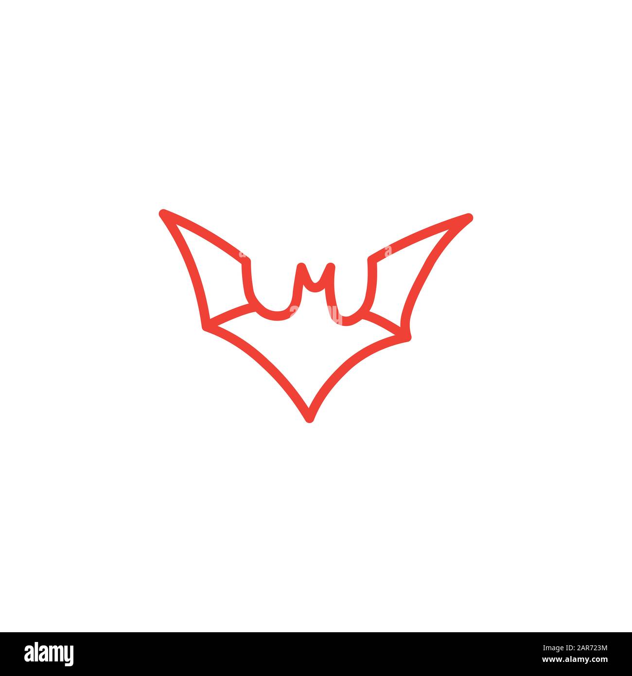 Red Bat Symbol