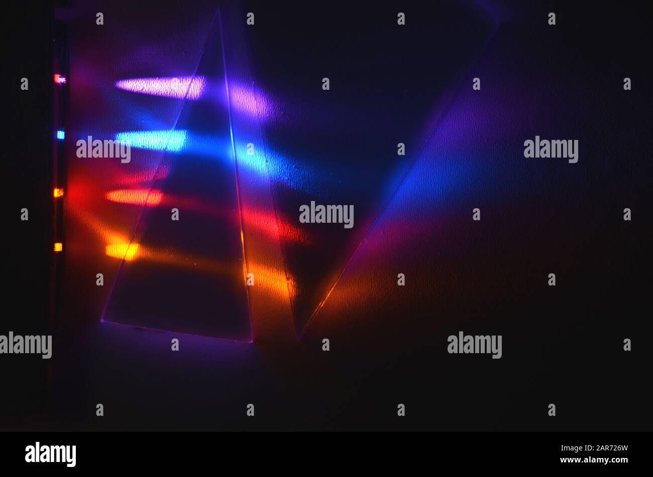 Light refraction triangle hi-res stock photography and images - Alamy