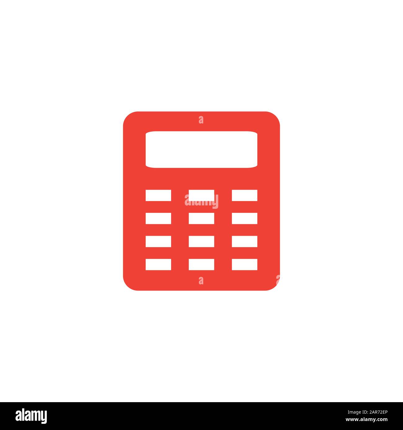 Calculator math device icon vector hi-res stock photography and images ...