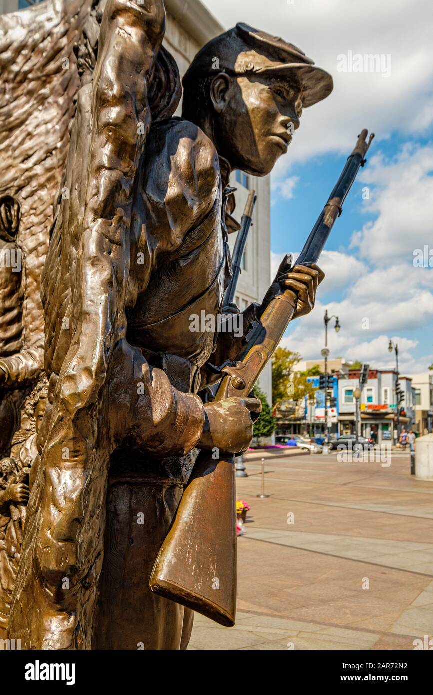 African american civil war memorial hi-res stock photography and images ...