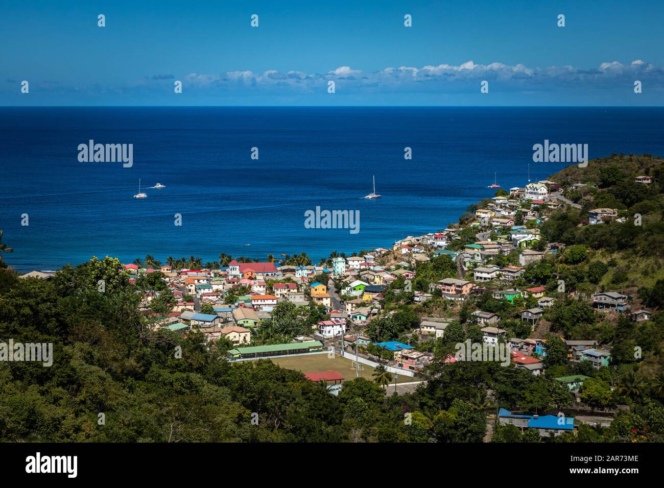 Saint lucia aerial hi-res stock photography and images - Alamy