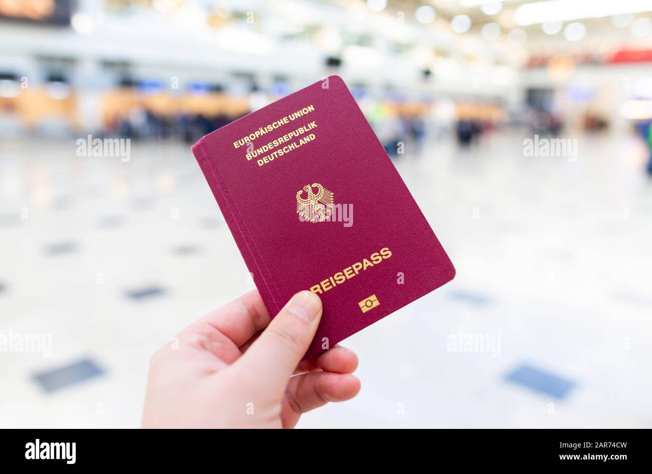 The Passport Young German Woman High Resolution Stock Photography and ...