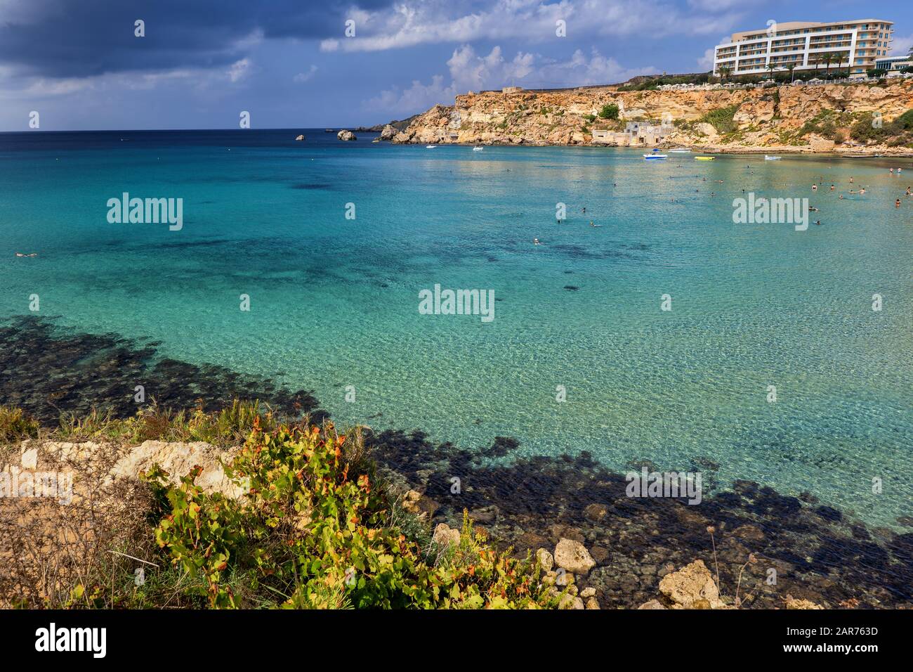 Blue Lagoon Malta Turquoise Water High Resolution Stock Photography and ...