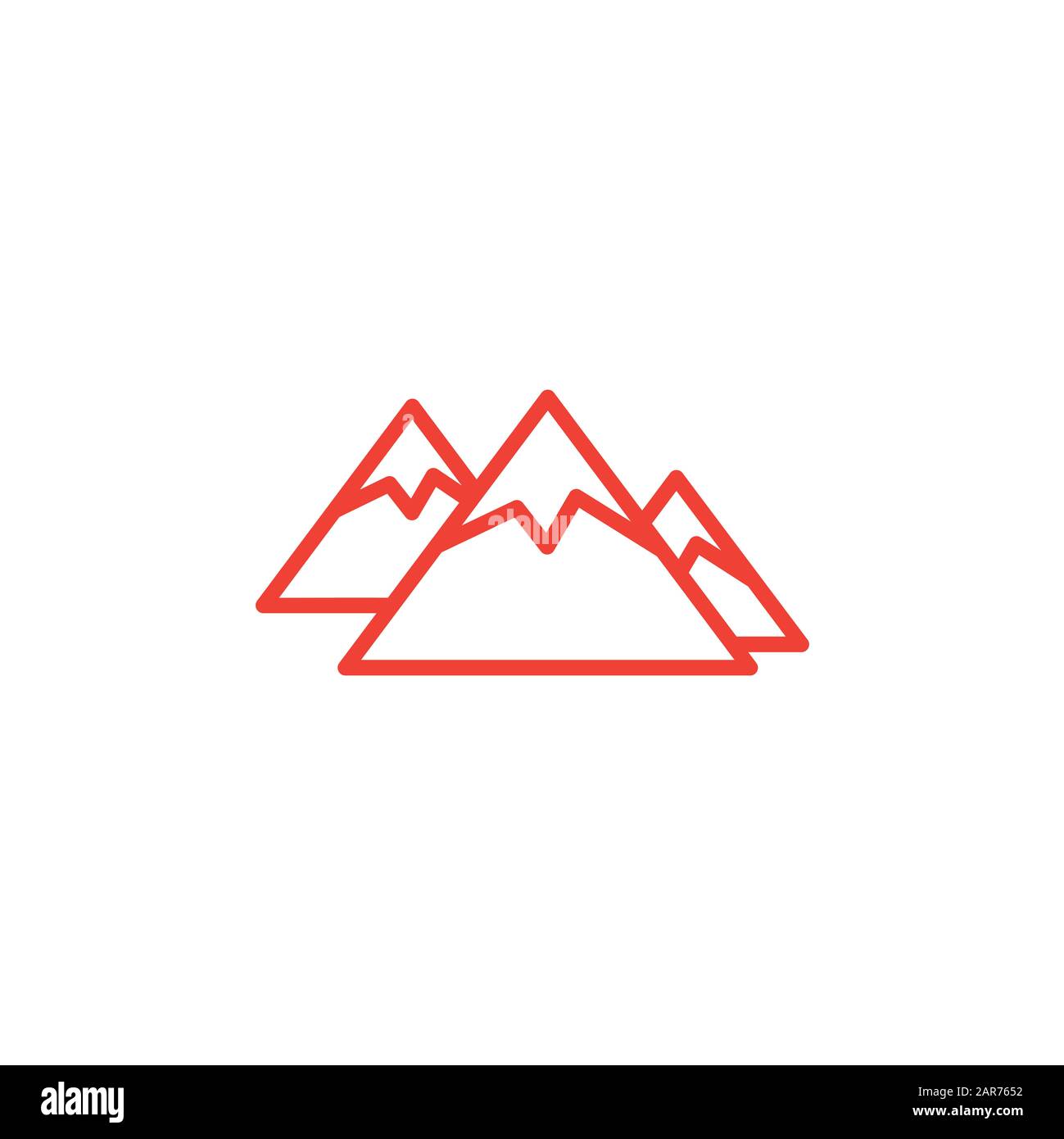 White skating mountain Cut Out Stock Images & Pictures - Alamy