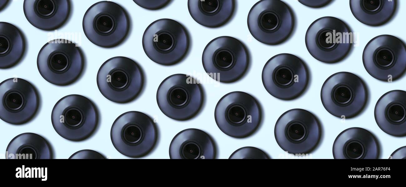 Security camera cctv pattern, abstract cyber security surveillance ...