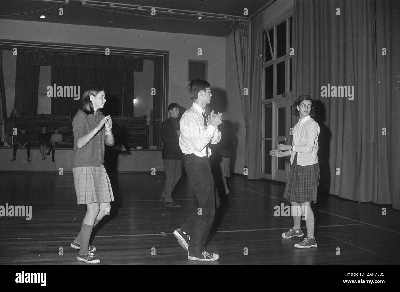 European folk dances Black and White Stock Photos & Images - Alamy