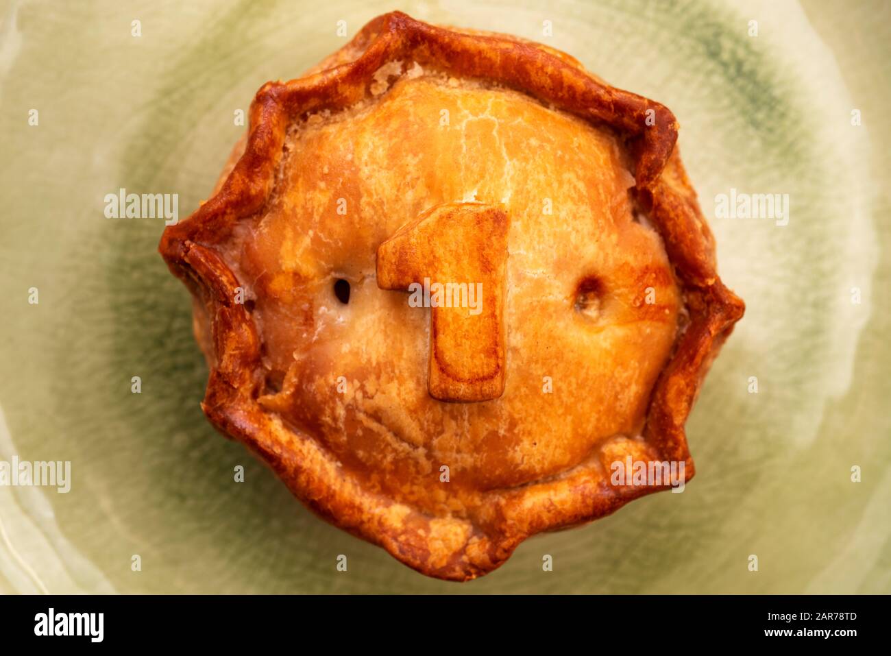 Waitrose 1 Melton Mowbray pork pie Stock Photo - Alamy