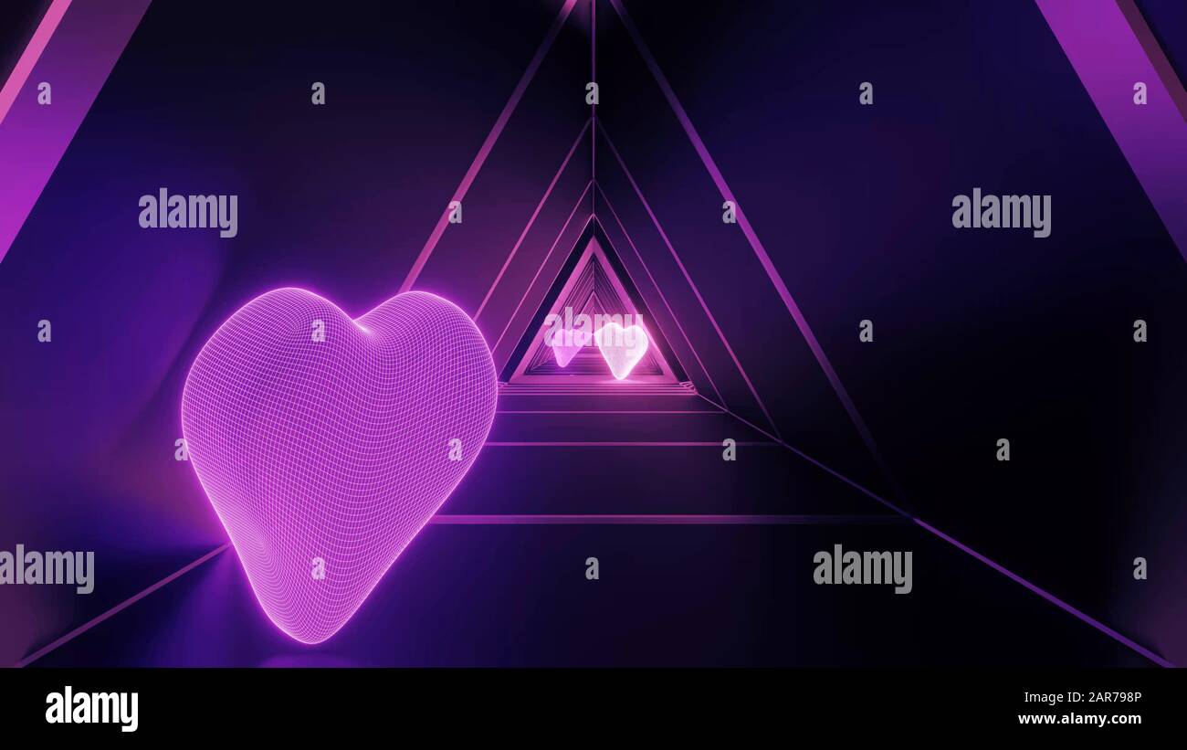 Hearts shaped tunnel hi-res stock photography and images - Alamy