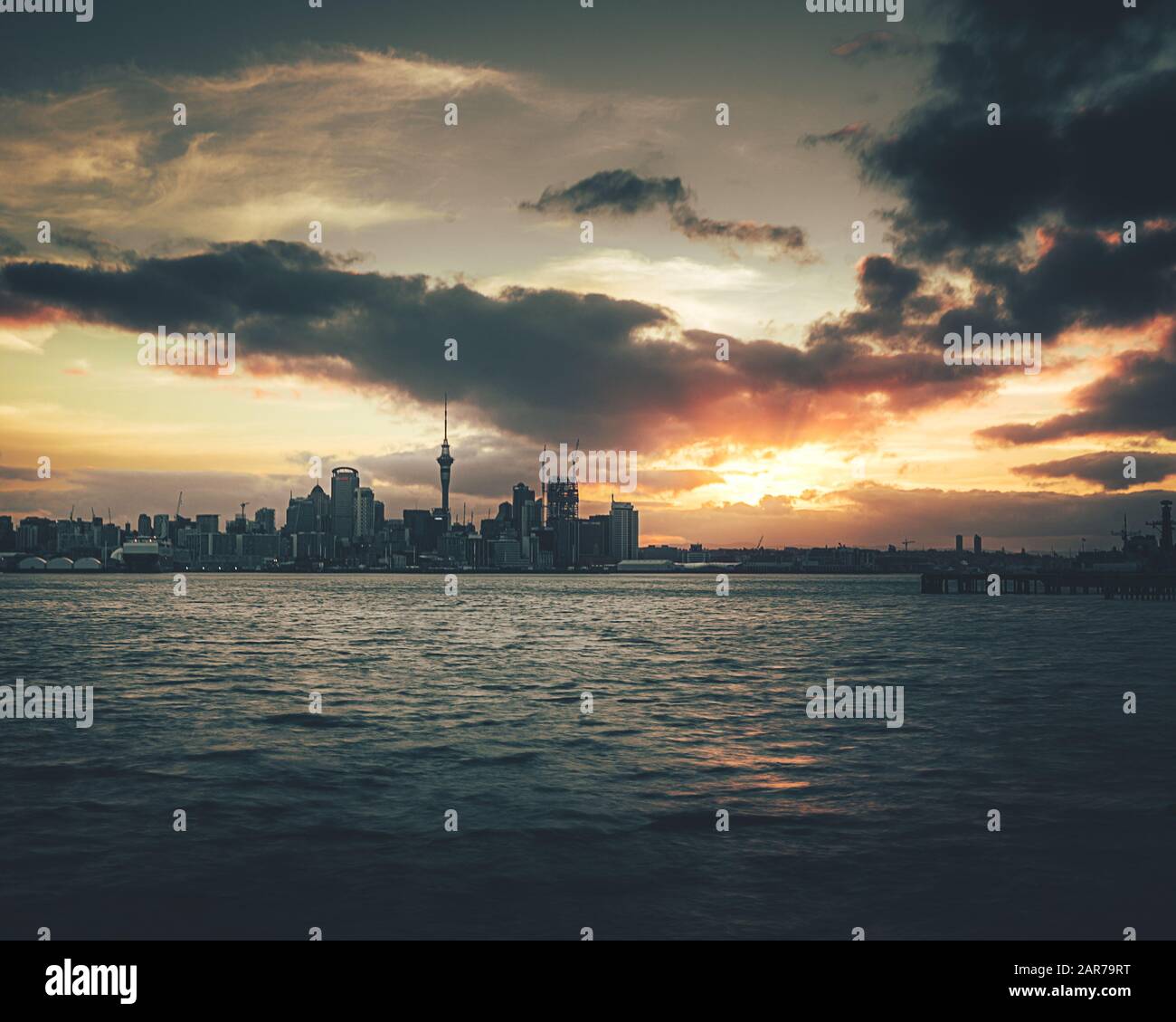 Auckland scenic view hi-res stock photography and images - Alamy