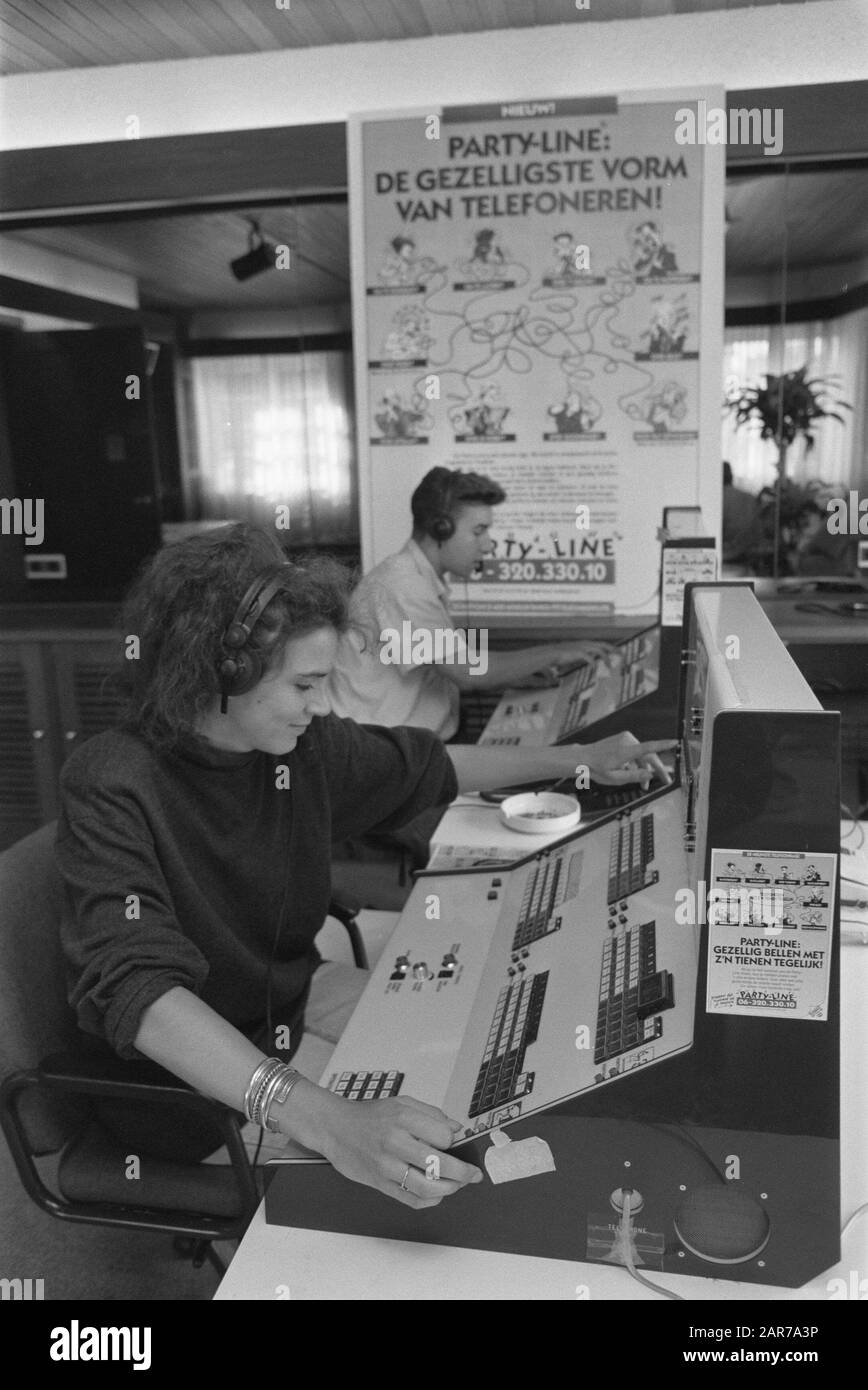 Operators party line hi-res stock photography and images - Alamy