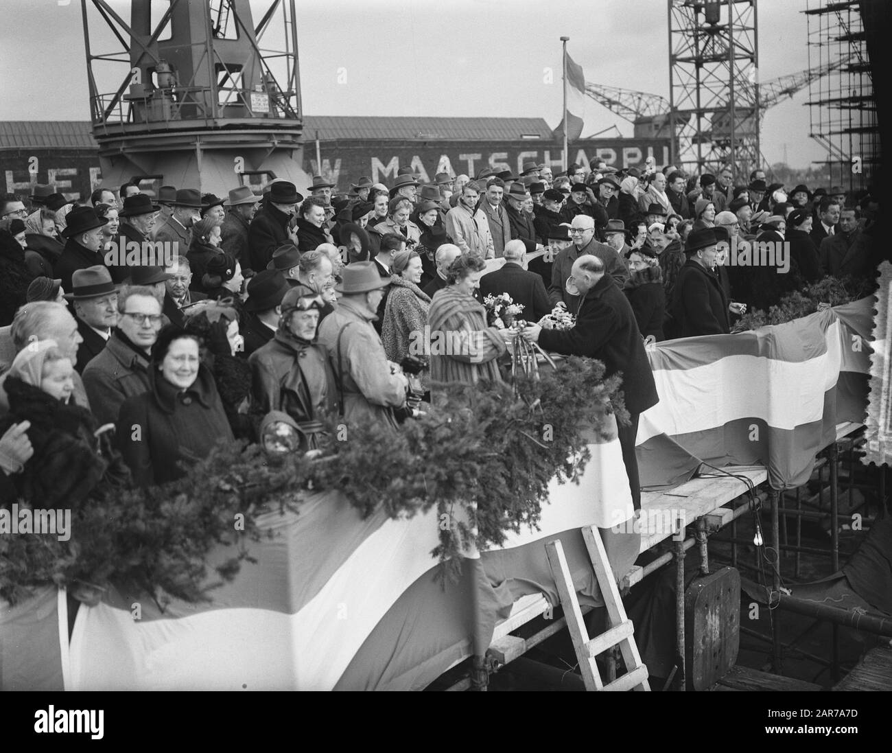 Shipyard expansion Black and White Stock Photos & Images - Alamy