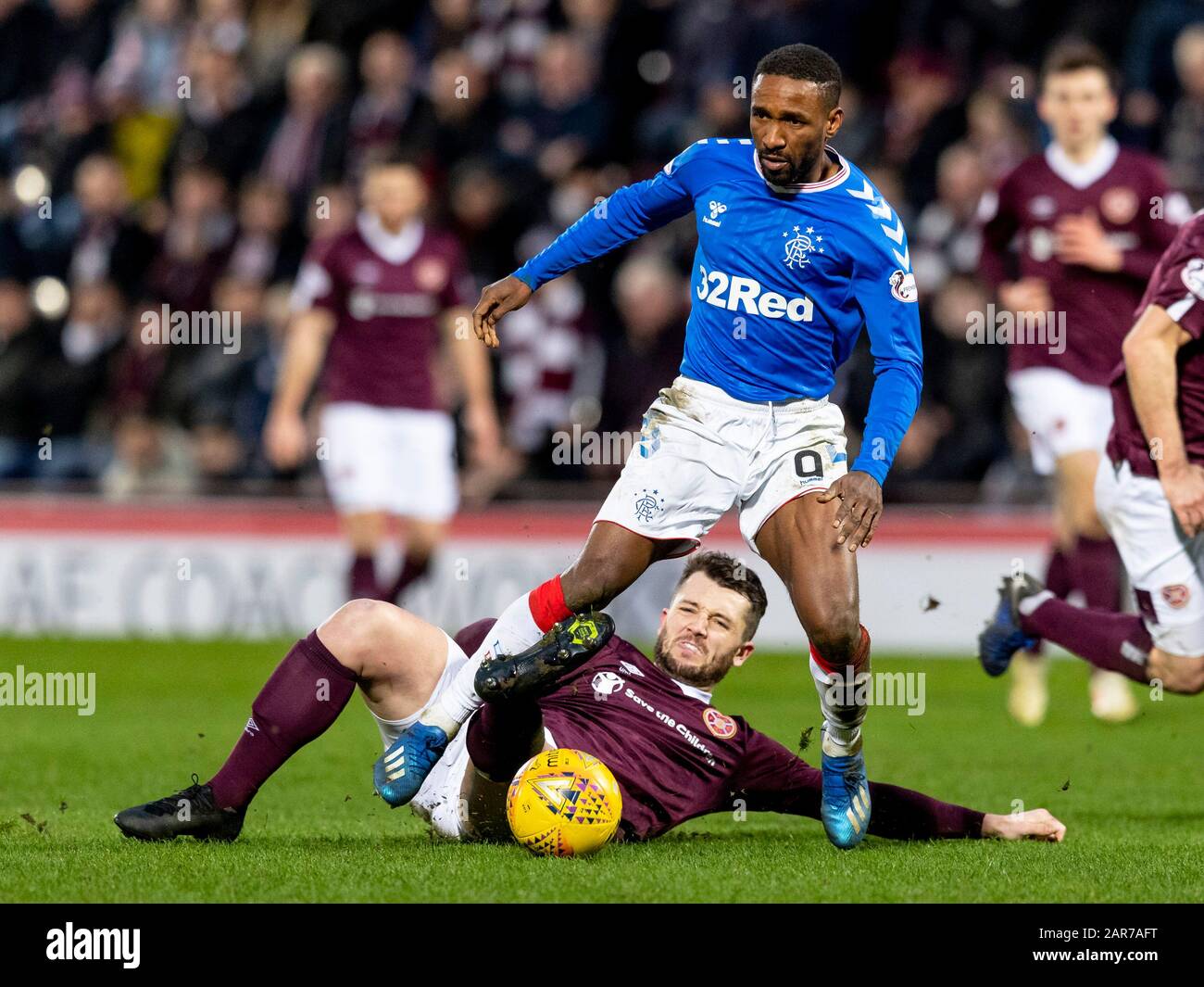 Tynecastle Park, Edinburgh, UK. 26th Jan, 2020. Scottish Premier League ...