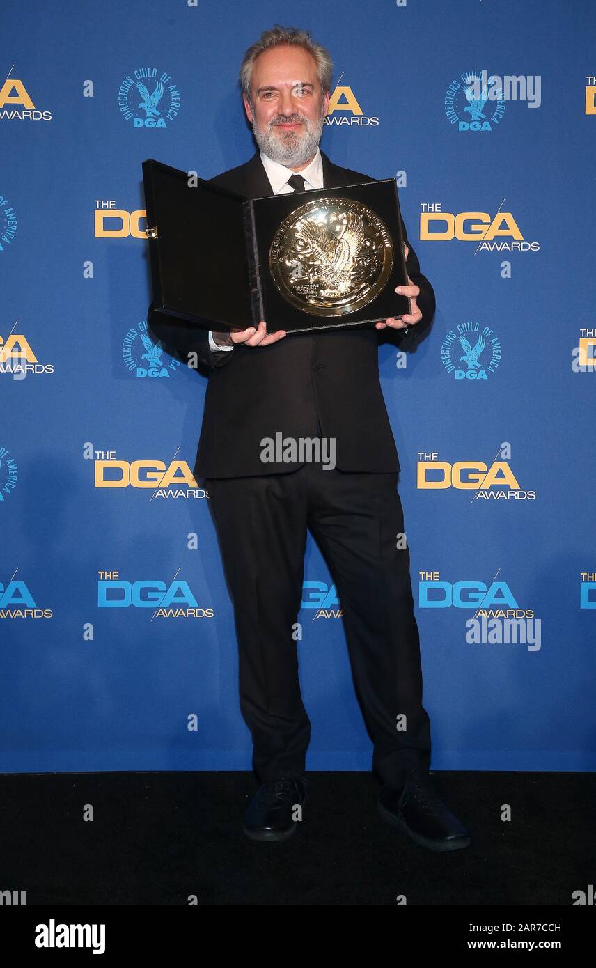25 January 2020 - Los Angeles, California - Sam Mendes. 72nd Annual ...