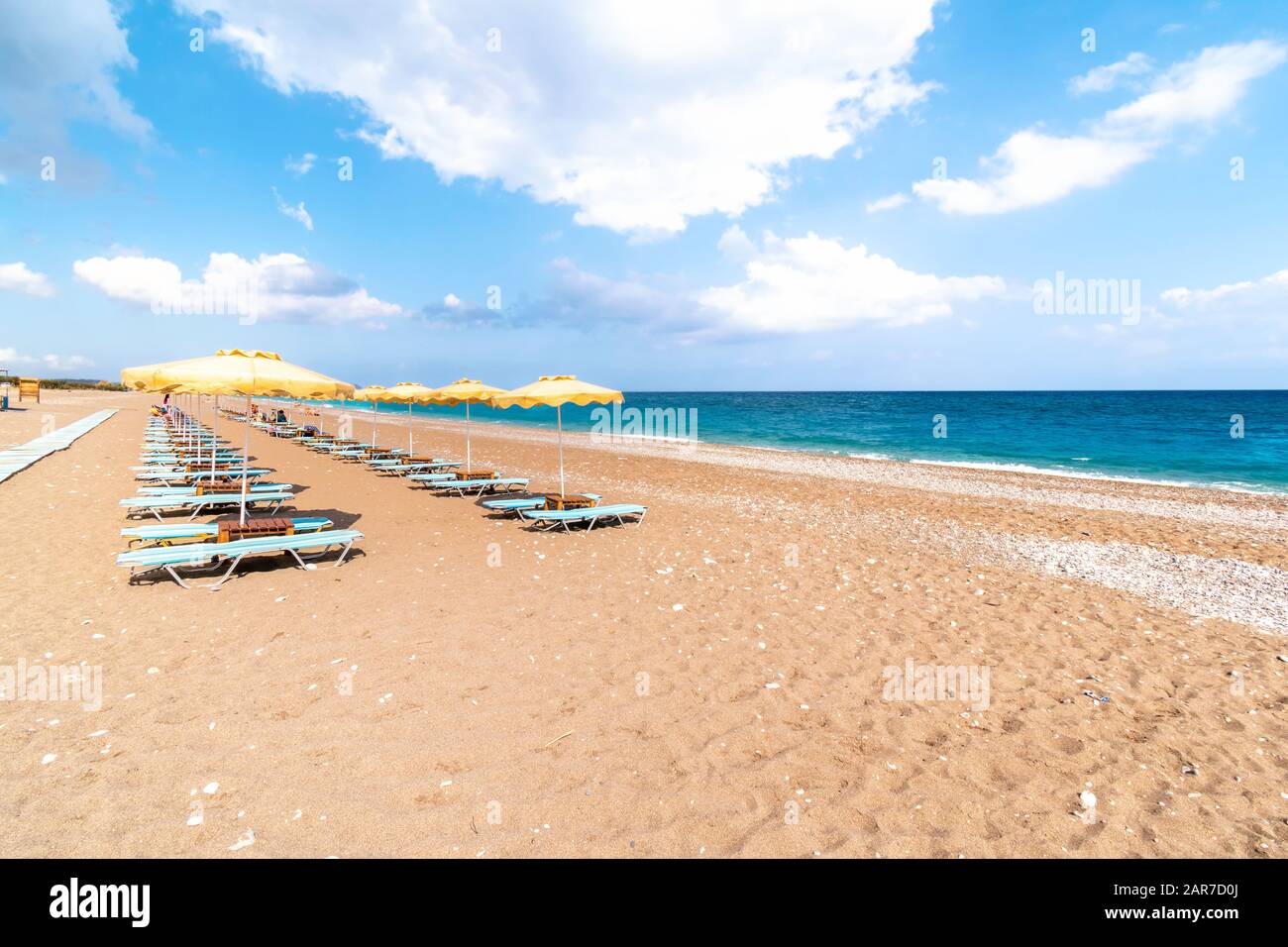 Traganou beach rhodes hi-res stock photography and images - Alamy