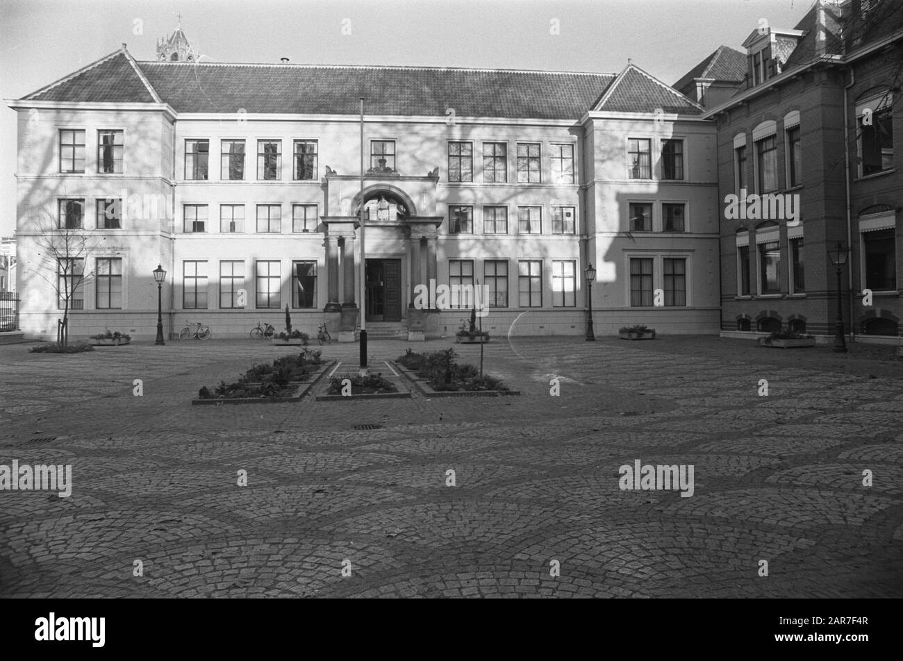 Palace of Justice in Utrecht in connection with occurrence RAF member ...