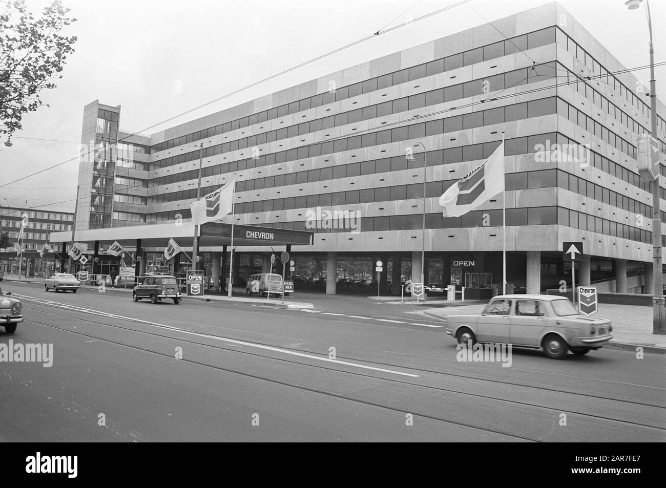 Parking garage in Marnixstraat Date: August 3, 1972 Stock Photo - Alamy