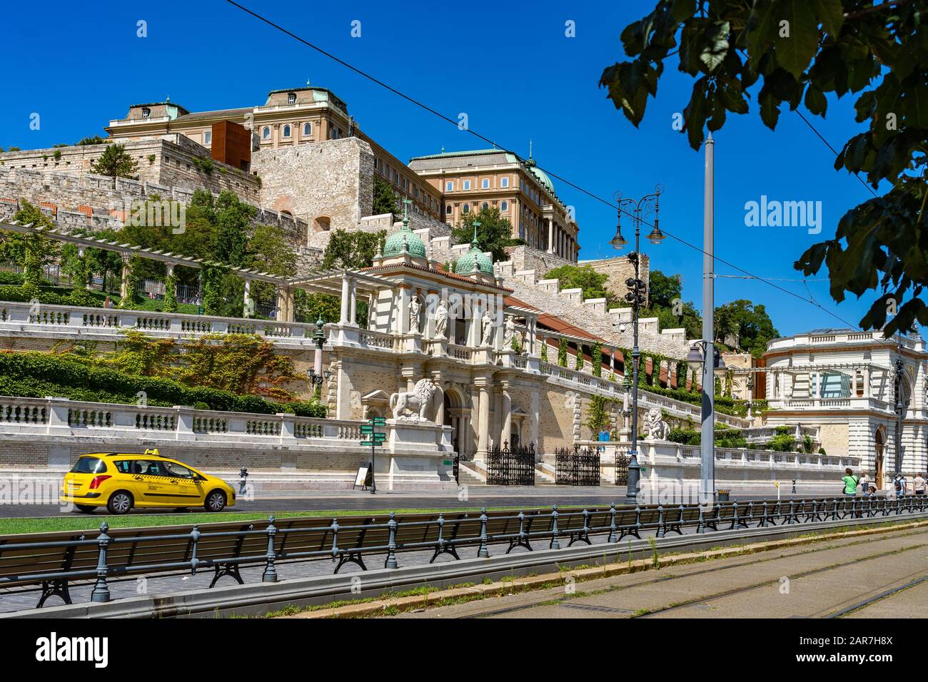 Castle Garden Bazaar in Budapest, Hungary Stock Photo - Alamy