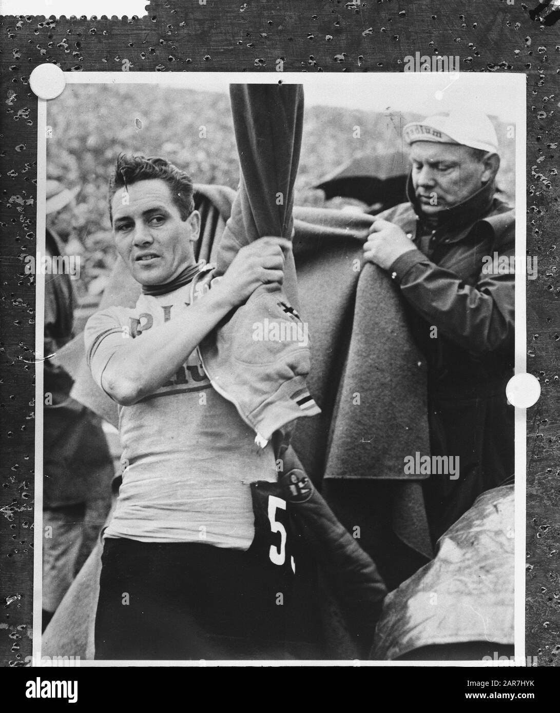 Piet Damen Date: June 13, 1958 Personal name: Damen, Piet Stock Photo ...