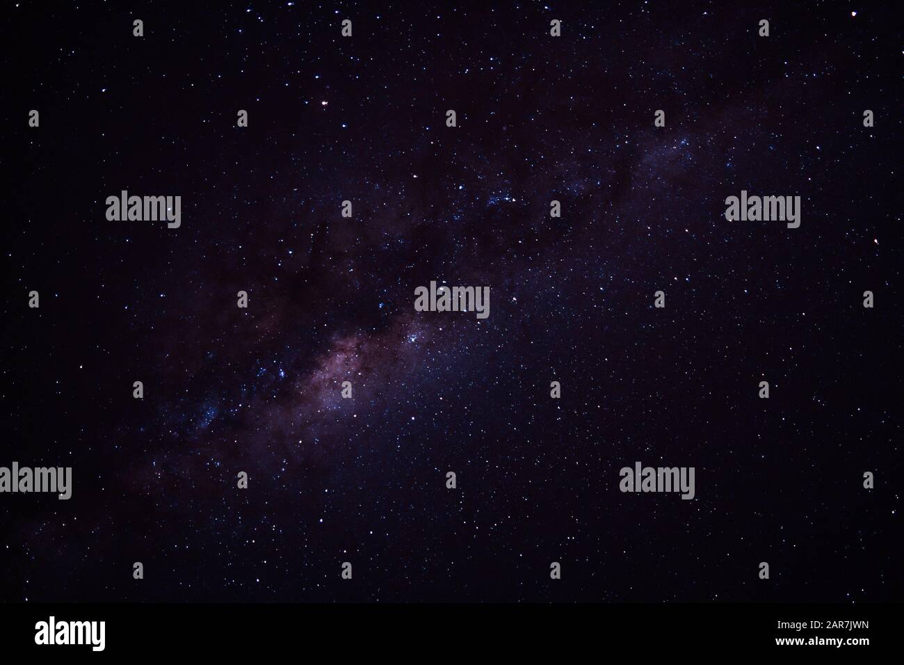 A clear night sky showing the Milky Way and lots of stars Stock Photo ...