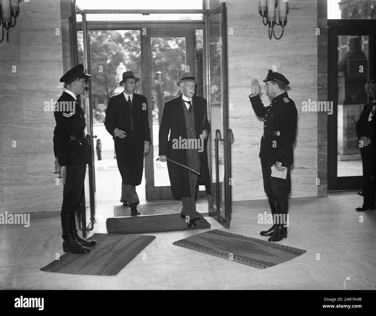 Jonkheer De Geer Date: October 1, 1947 Personal name: De Geer Stock ...