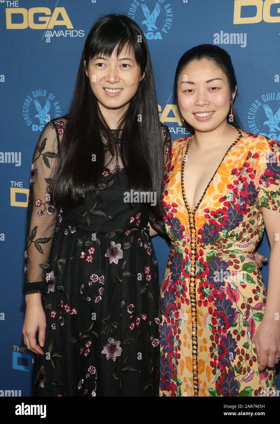 25 January 2020 - Los Angeles, California - Nanfu Wang, Jialing Zhang. 72nd Annual Directors ...