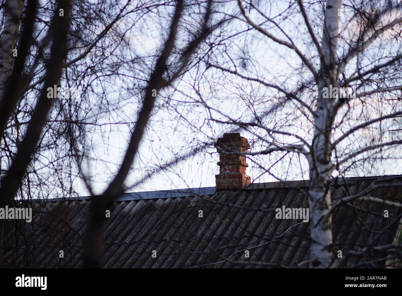 Rural Rooftop Chimney High Resolution Stock Photography and Images - Alamy