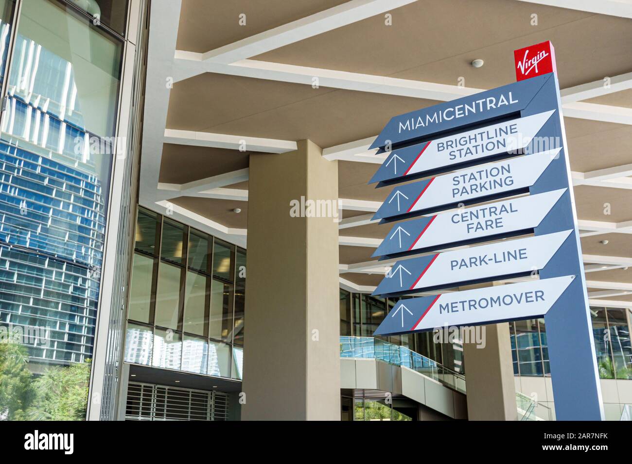 Miami Florida,MiamiCentral mixed use train station transportation ...