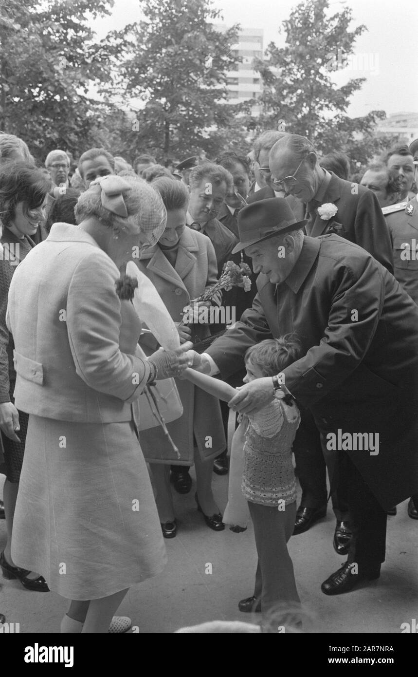 State visit of Queen Juliana and Prince Bernhard to Romania President ...