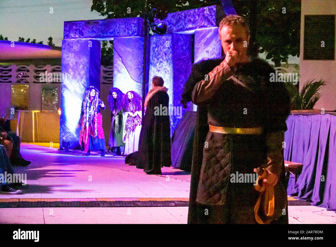 Miami Beach Florida,North Beach Band Shell,amphitheater,Shakespeare ...