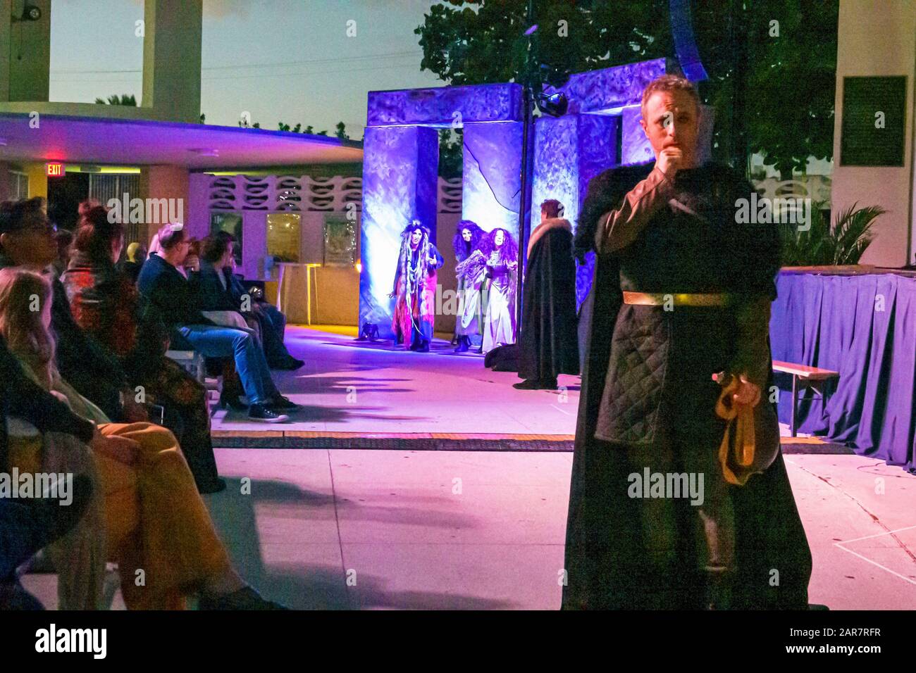 Miami Beach Florida,North Beach Band Shell,amphitheater,Shakespeare ...