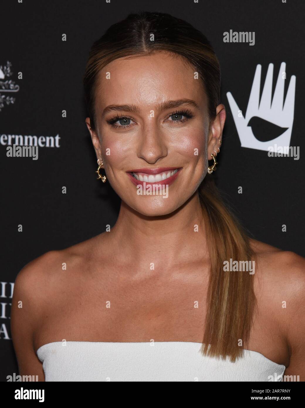 25 January 2020 - Beverly Hills, California - Renee Bargh. G'Day USA ...