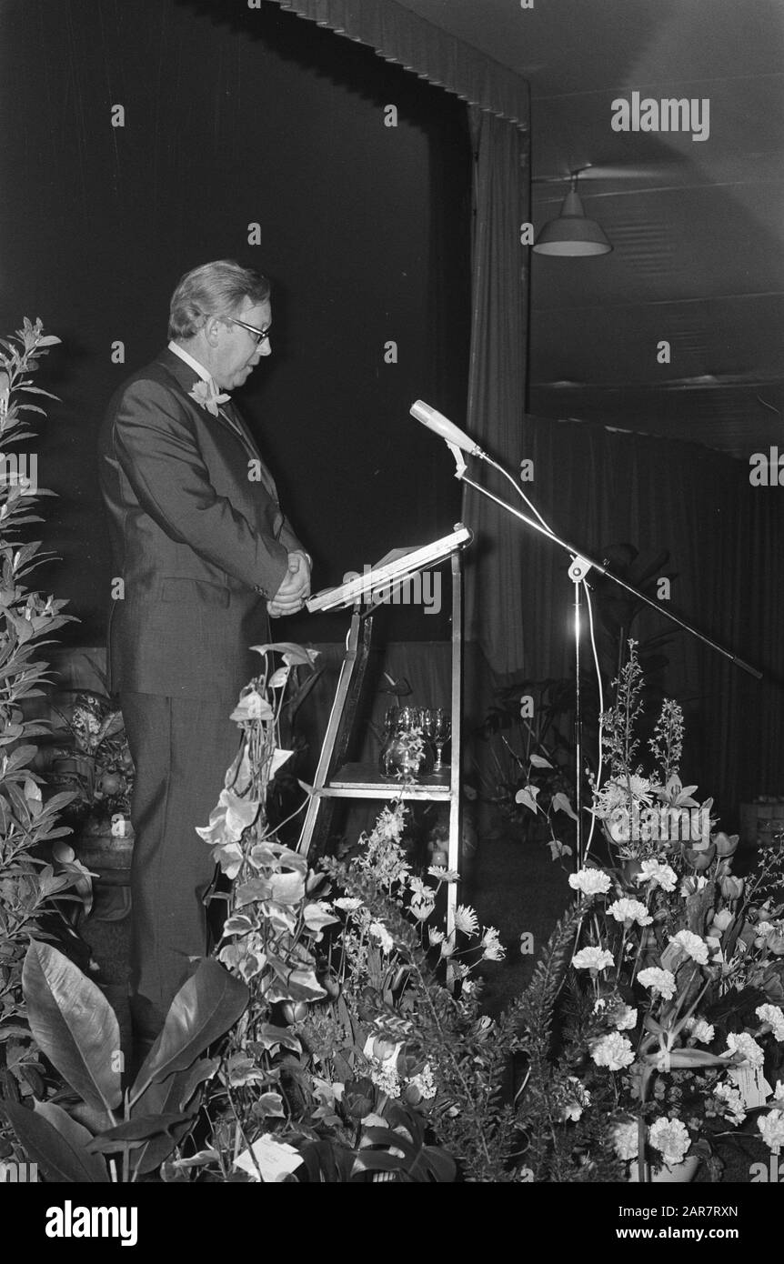 Prins Bernhard opens new building of Merck, Scharp en Dohme in Haarlem ...