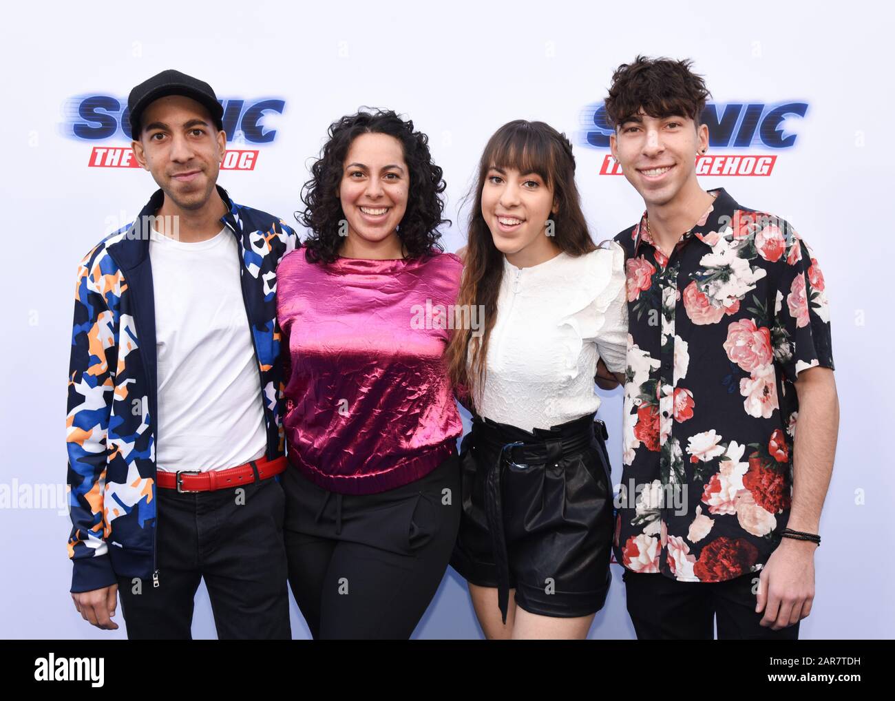 Hollywood, California, USA. 25th Jan, 2020. (L-R) Tylor Skory ...