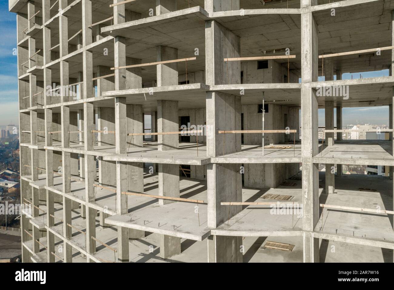 Concrete Frame Structure Building