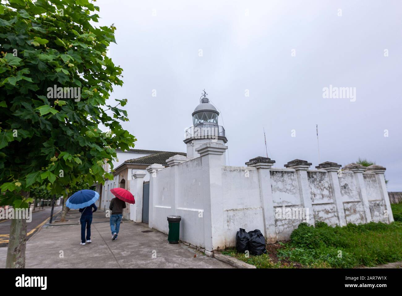 Llanes lighthouse hi-res stock photography and images - Alamy